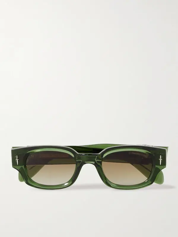 CUTLER AND GROSS X The Great Frog D-frame Sunglasses - Green