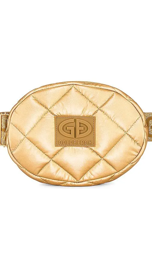 Goldbergh French Fanny Pack In Metallic