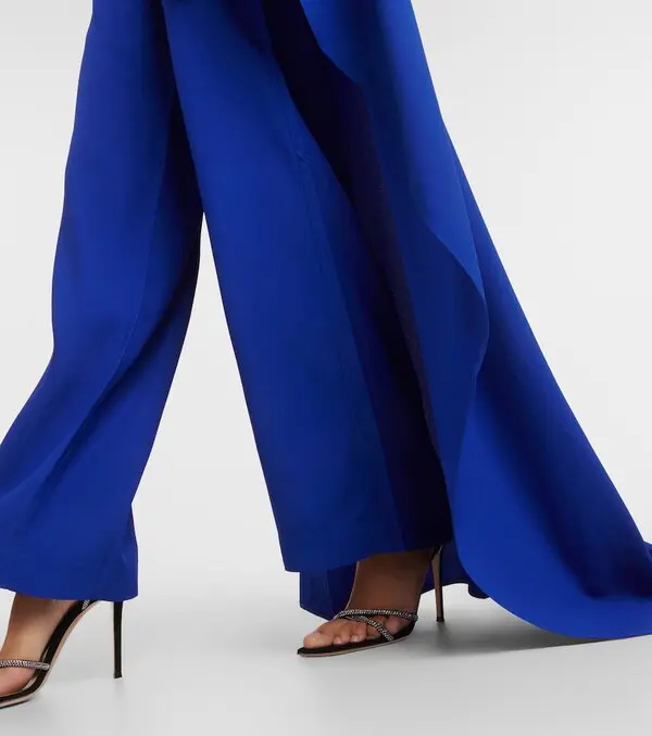 TALLER MARMO Jerry One-shoulder Jumpsuit - Blue