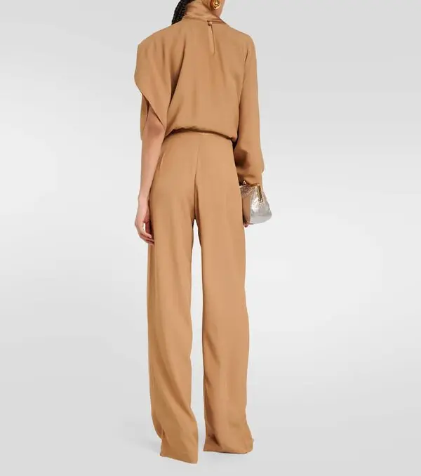 TALLER MARMO High-rise Wide-leg Pants - Brown