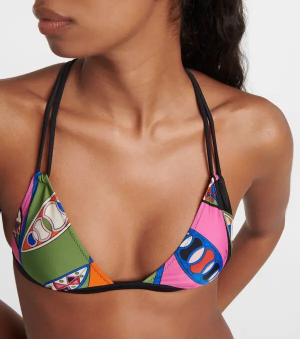 Emilio Pucci Girandole Bikini Top