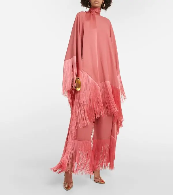 TALLER MARMO Nevada High-rise Wide-leg Pants - Pink