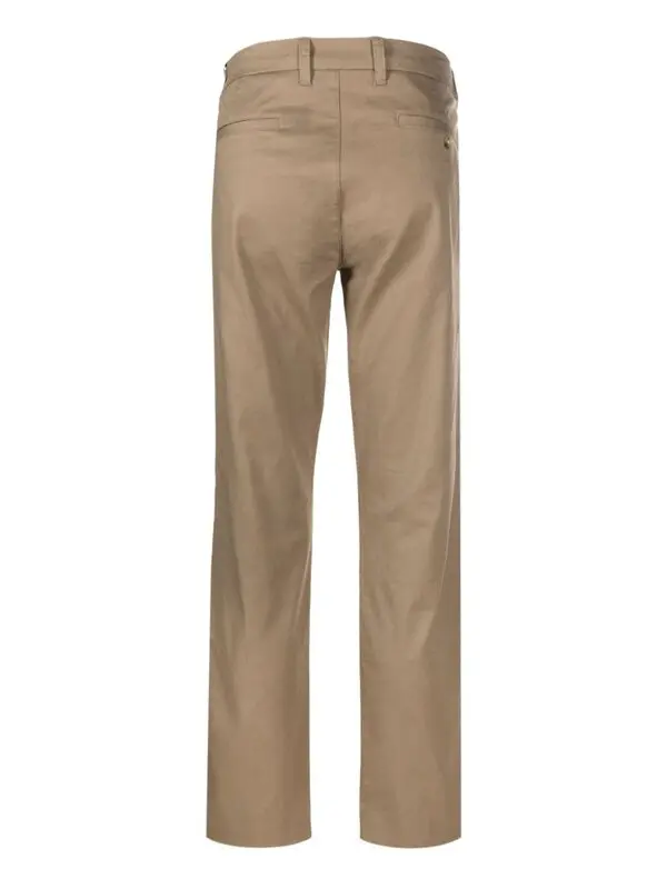 Vince Slim-leg Twill Cotton Chinos - Brown