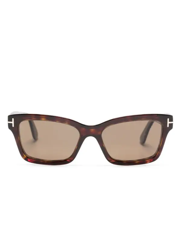TOM FORD Mikel Square-frame Sunglasses - Brown