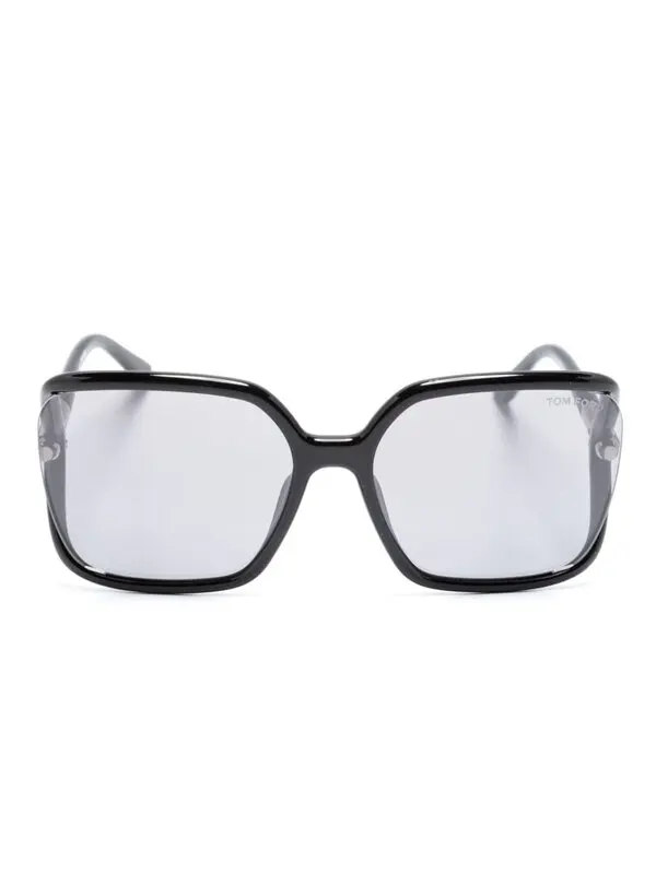 TOM FORD Butterfly-frame Sunglasses - Black