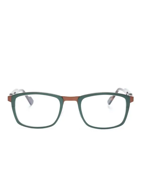 FACE À FACE Scott 5 Square-frame Glasses - Green