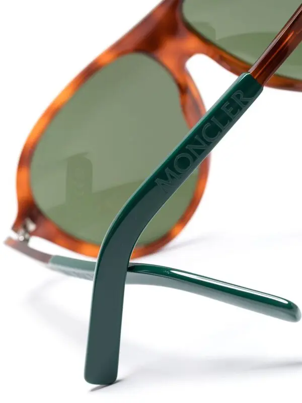 Moncler Roque Pilot-frame Sunglasses