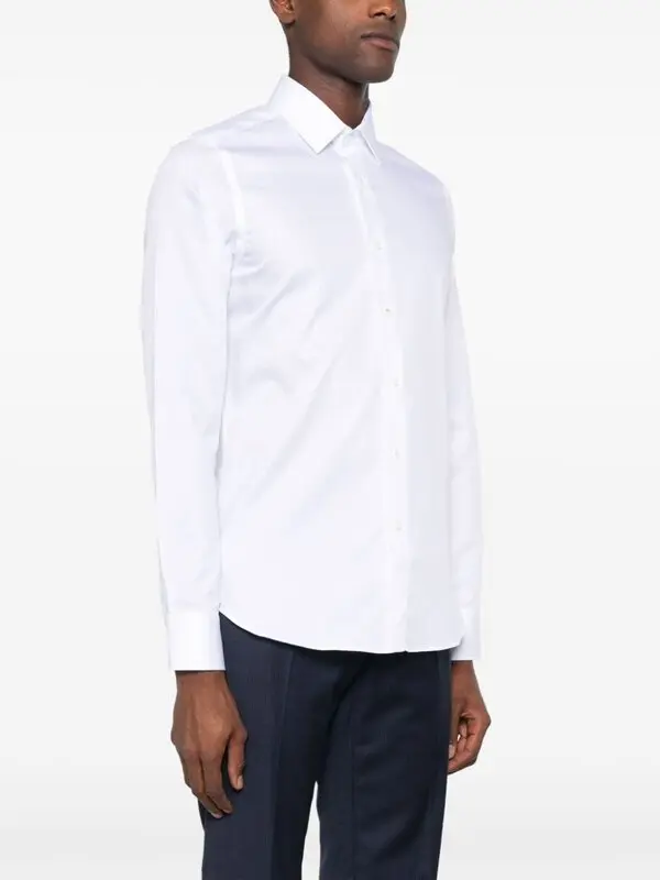 Canali Long-sleeve Cotton Shirt