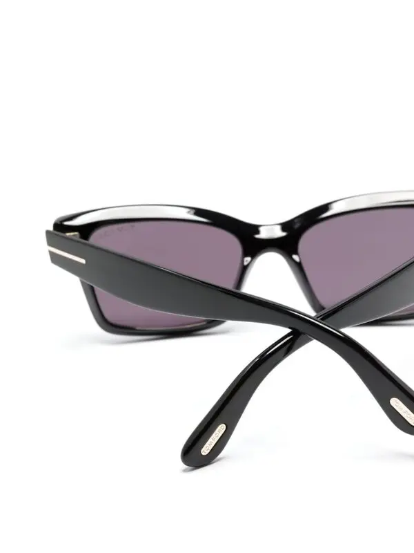 TOM FORD Square Frame Sunglasses - Black