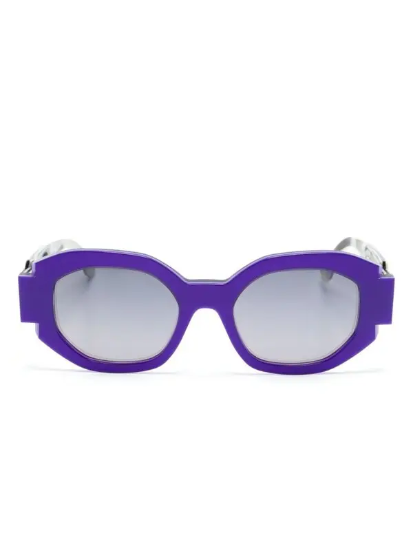 FACE À FACE Notchi Square-frame Sunglasses - Blue
