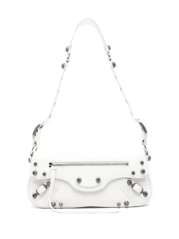 Balenciaga Small Le Cagole Sling Shoulder Bag - White