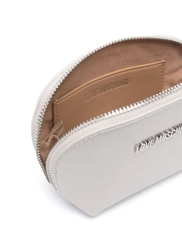 Moschino Logo-plaque Makeup Bag