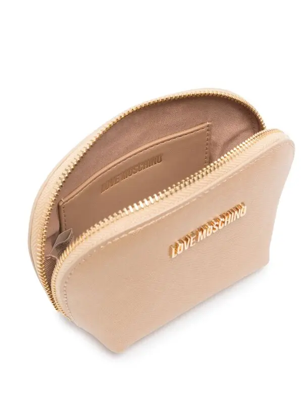 Moschino Logo-lettering Makeup Bag