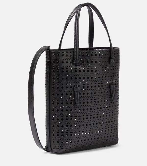 Alaïa Vienne Wave Leather Tote Bag