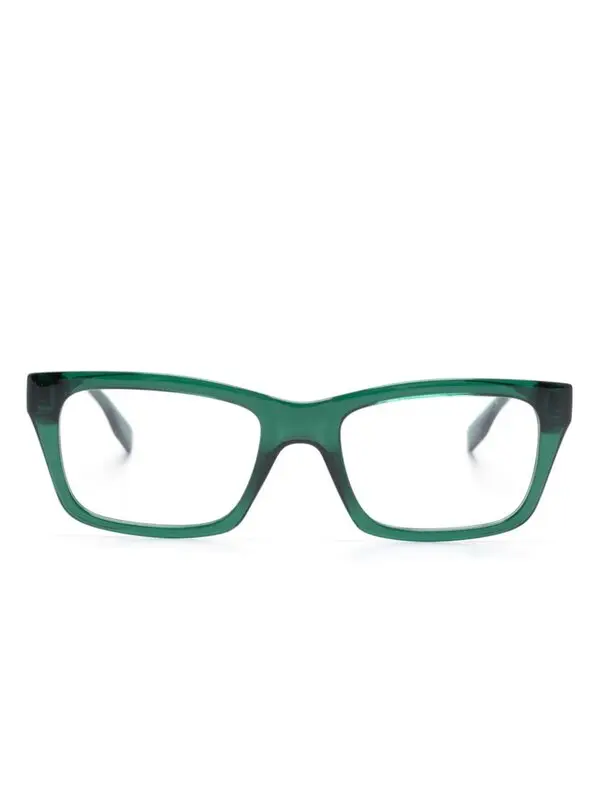 Karl Lagerfeld Rectangle-frame Logo Eyeglasses - Green