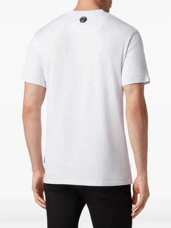 Philipp Plein Logo-patch Cotton T-shirt
