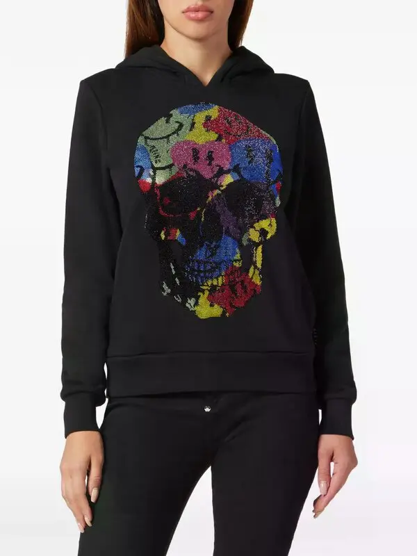 Philipp Plein Rhinestone-embellished Hoodie