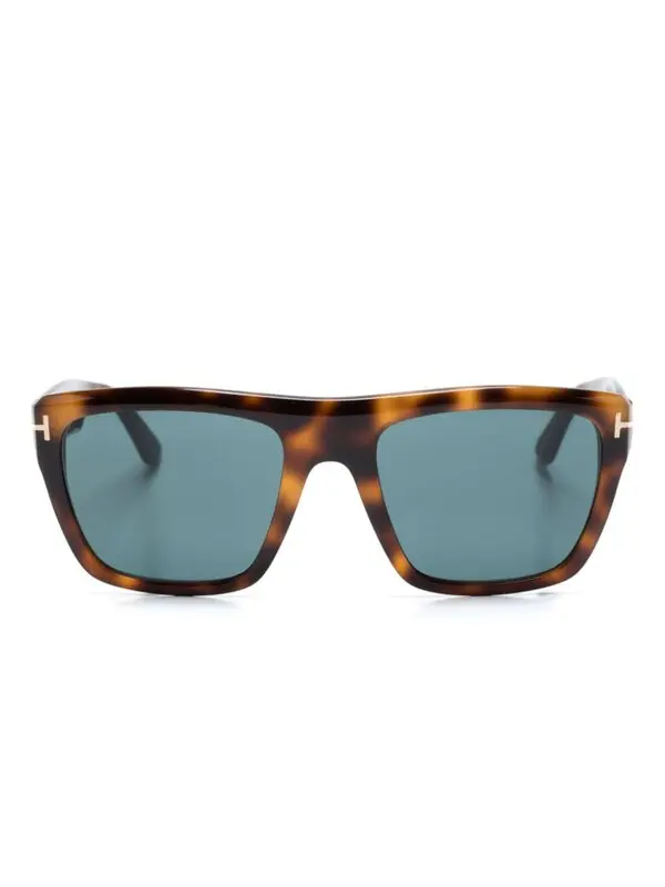 TOM FORD Alberto D-frame Sunglasses - Brown