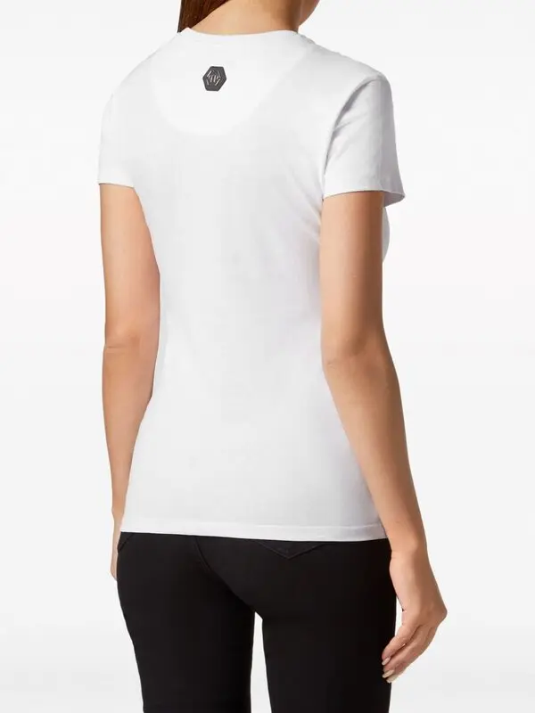 Philipp Plein Pure Crystals-embellished T-shirt - White