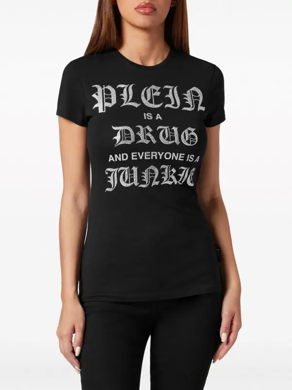 Philipp Plein Pure Cotton T-shirt - Black