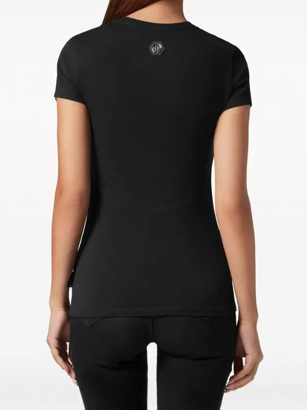 Philipp Plein Pure Cotton T-shirt - Black
