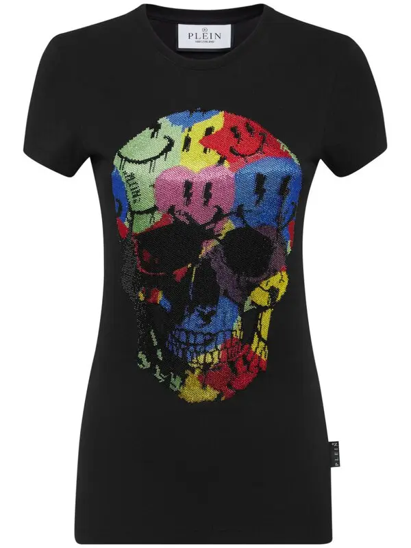 Philipp Plein Skull-print T-shirt - Black