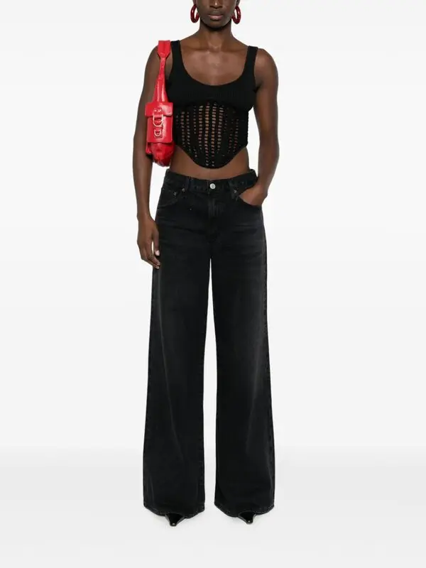 AGOLDE Clara Wide-leg Jeans