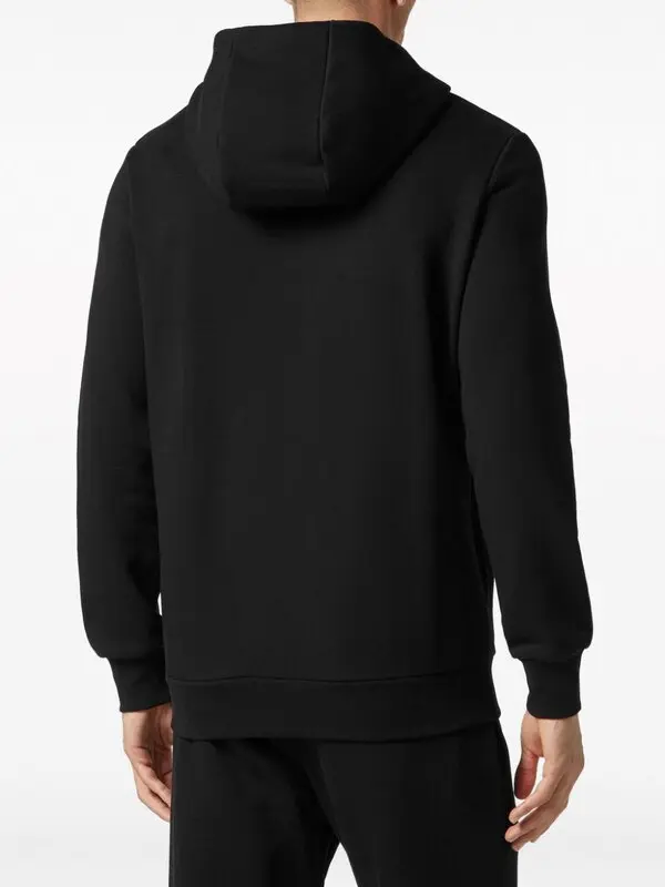 Philipp Plein Zip-up Logo Hoodie