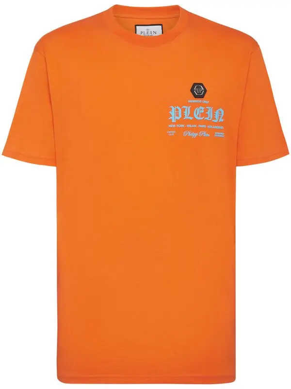Philipp Plein Logo-print Cottont-shirt