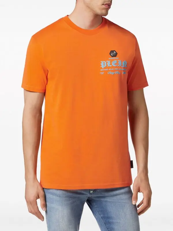 Philipp Plein Logo-print Cottont-shirt