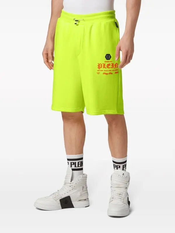 Philipp Plein Logo-embossed Track Shorts