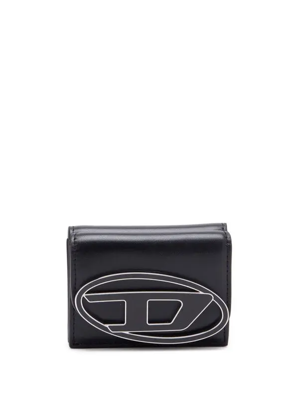 DIESEL® 1dr Leather Wallet - Black