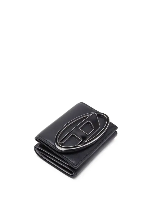DIESEL® 1dr Leather Wallet - Black