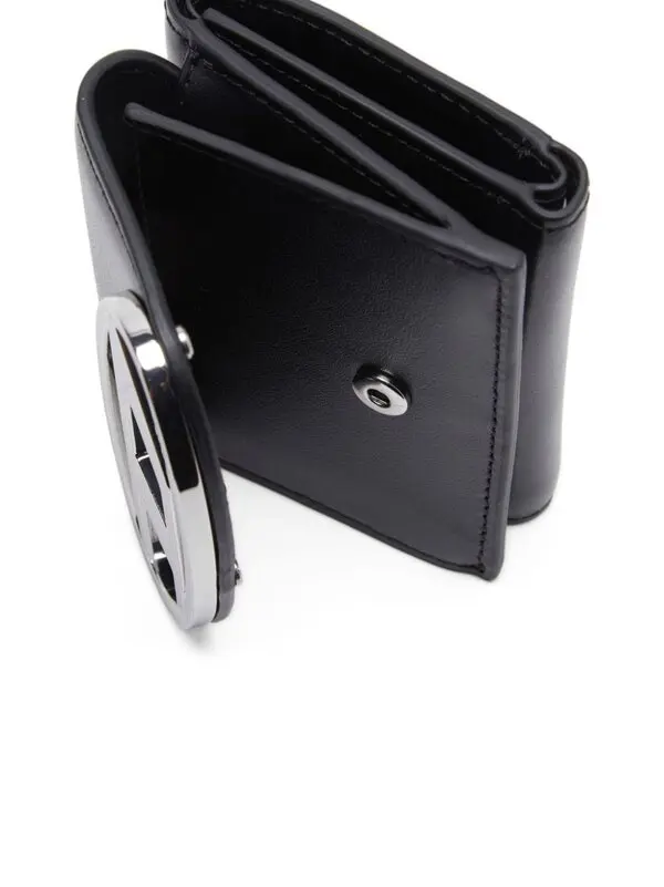 DIESEL® 1dr Leather Wallet - Black