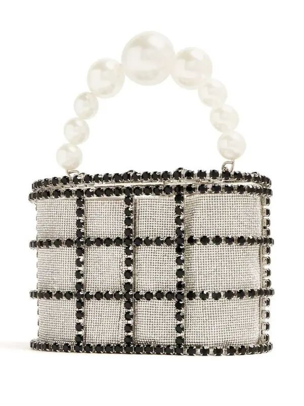 Rosantica Holli Crystal-embellished Bag - Black