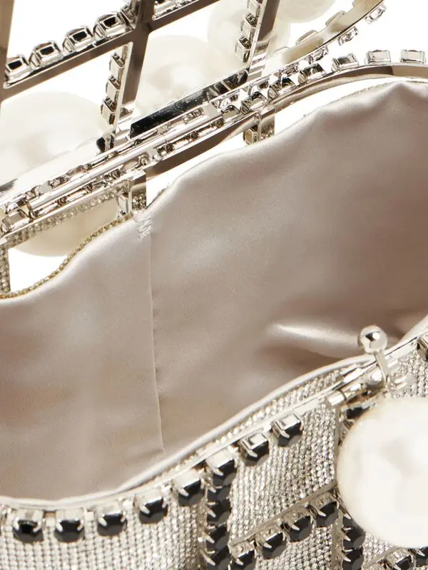 Rosantica Holli Crystal-embellished Bag - Black