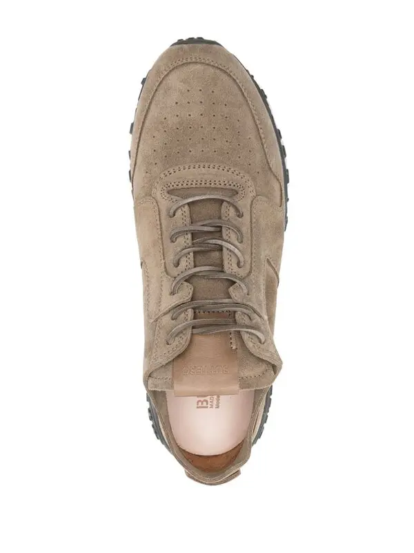 BUTTERO® Vinci Suede Sneakers - Neutrals