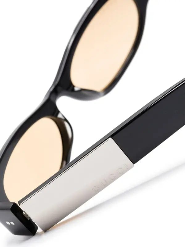 Gucci Logo-engraved Sunglasses