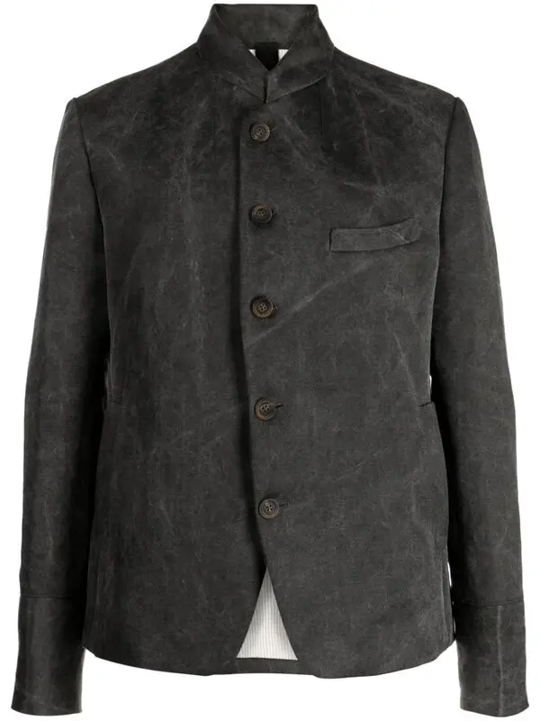 FORME D'EXPRESSION Tie-dye Single-breasted Jacket