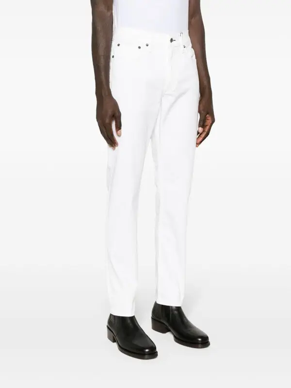 Rag & Bone Fit 2 Mid-rise Slim-fit Jeans - White