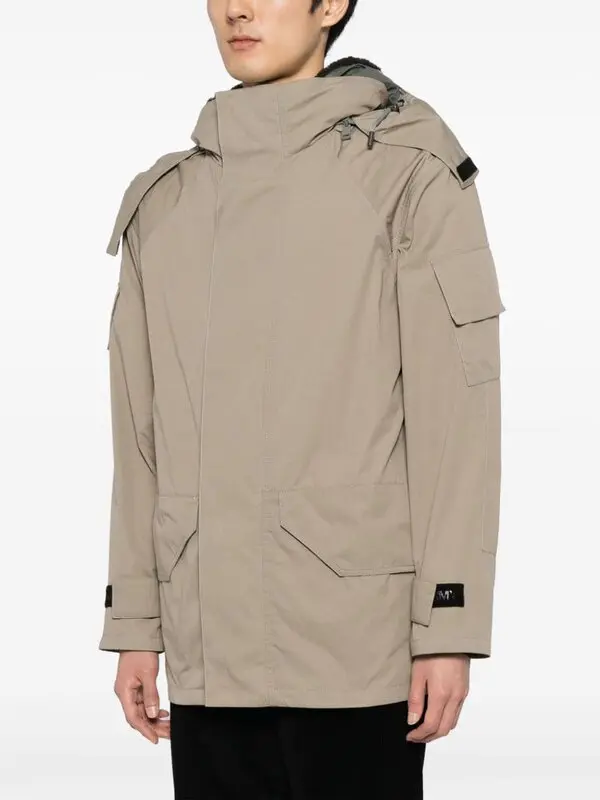 YVES SALOMON Reversible Hooded Parka
