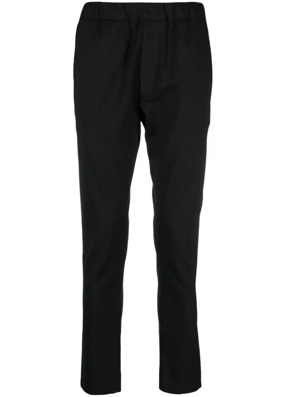 LOW BRAND Drawstring Tapered-leg Trousers