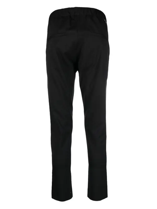 LOW BRAND Drawstring Tapered-leg Trousers