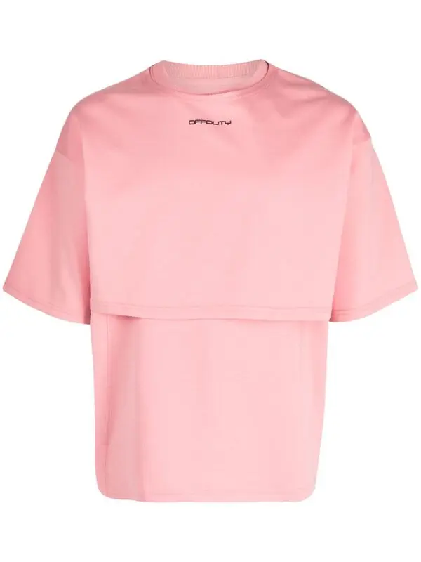 OFF DUTY Seconds Double-layer T-shirt - Pink