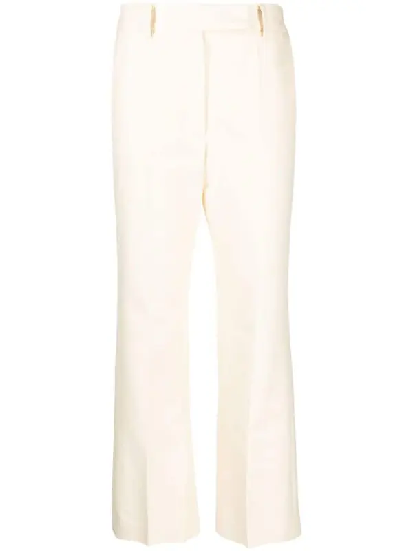GOODIOUS Straight-leg Tailored Trousers - Neutrals