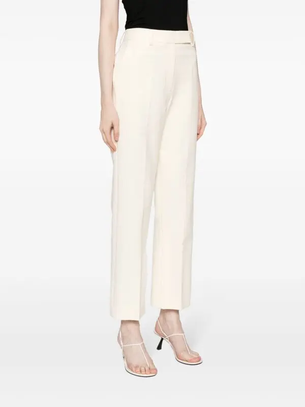 GOODIOUS Straight-leg Tailored Trousers - Neutrals
