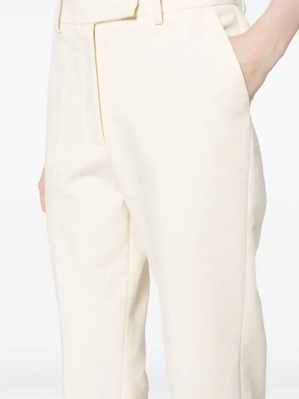 GOODIOUS Straight-leg Tailored Trousers - Neutrals