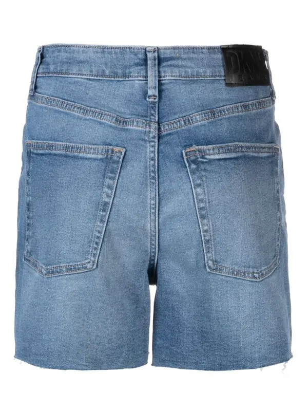 Dkny Kent High-rise Denim Shorts