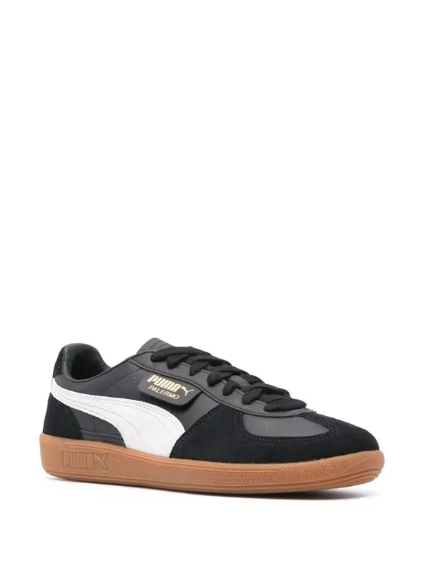 PUMA Palermo Leather Sneakers - Black