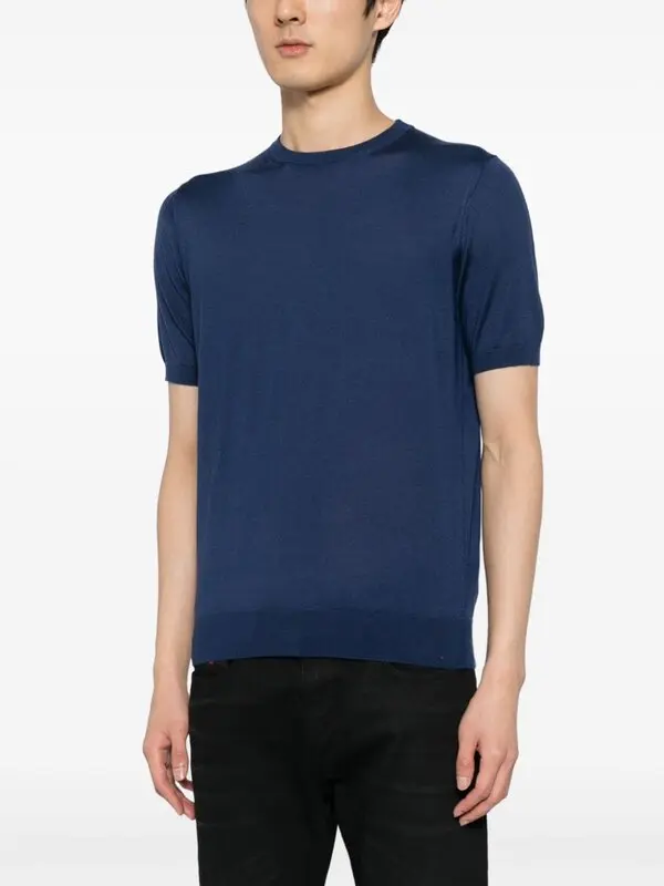 Colombo Crew-neck Fine-knit T-shirt